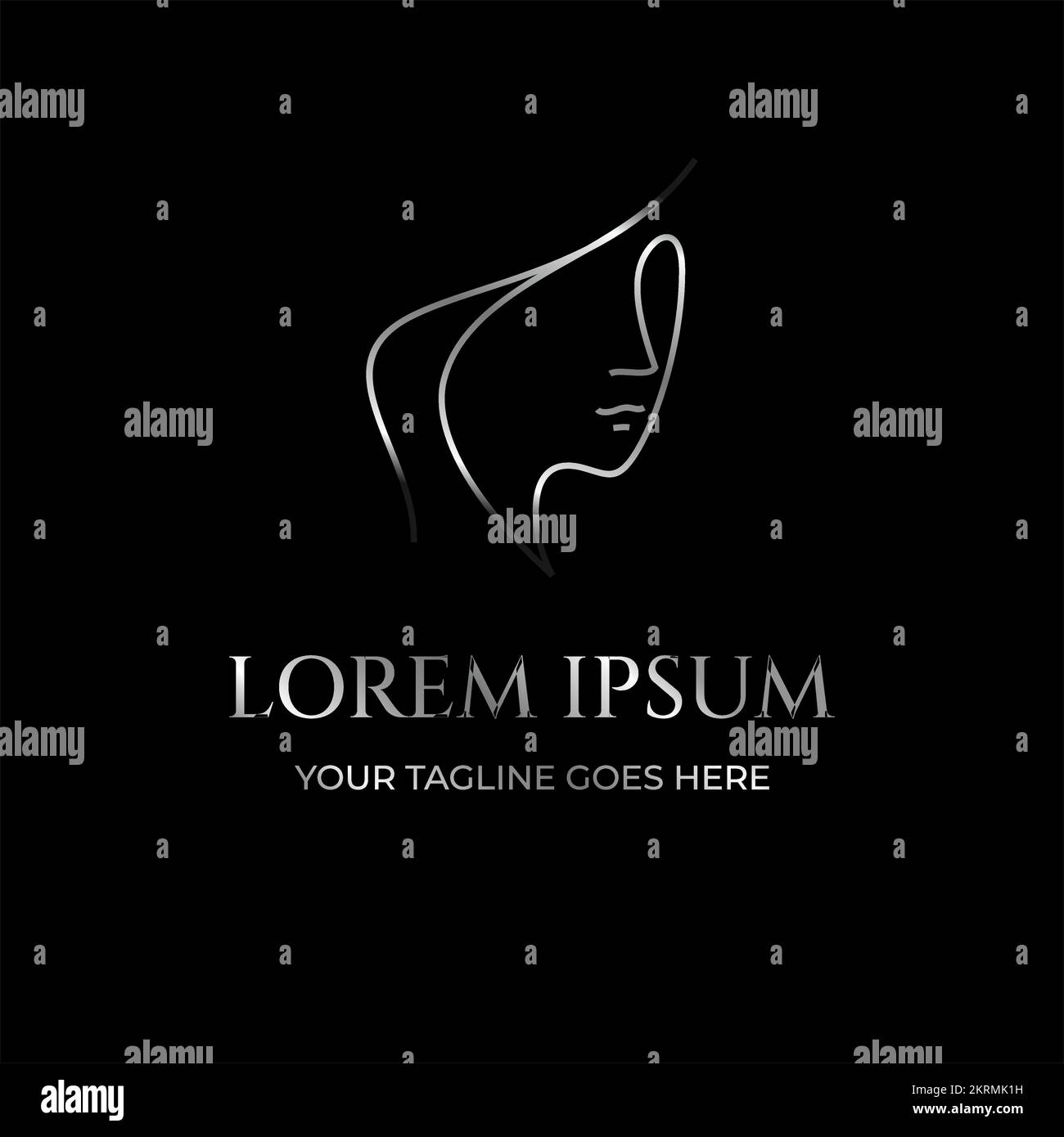body logo design. WOman silhouette, Beauty logo design, logotype Stock ...