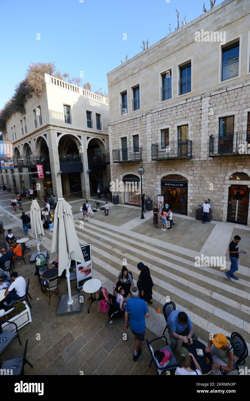 The vibrant Alrov Mamilla Avenue is a popular open air mall in ...