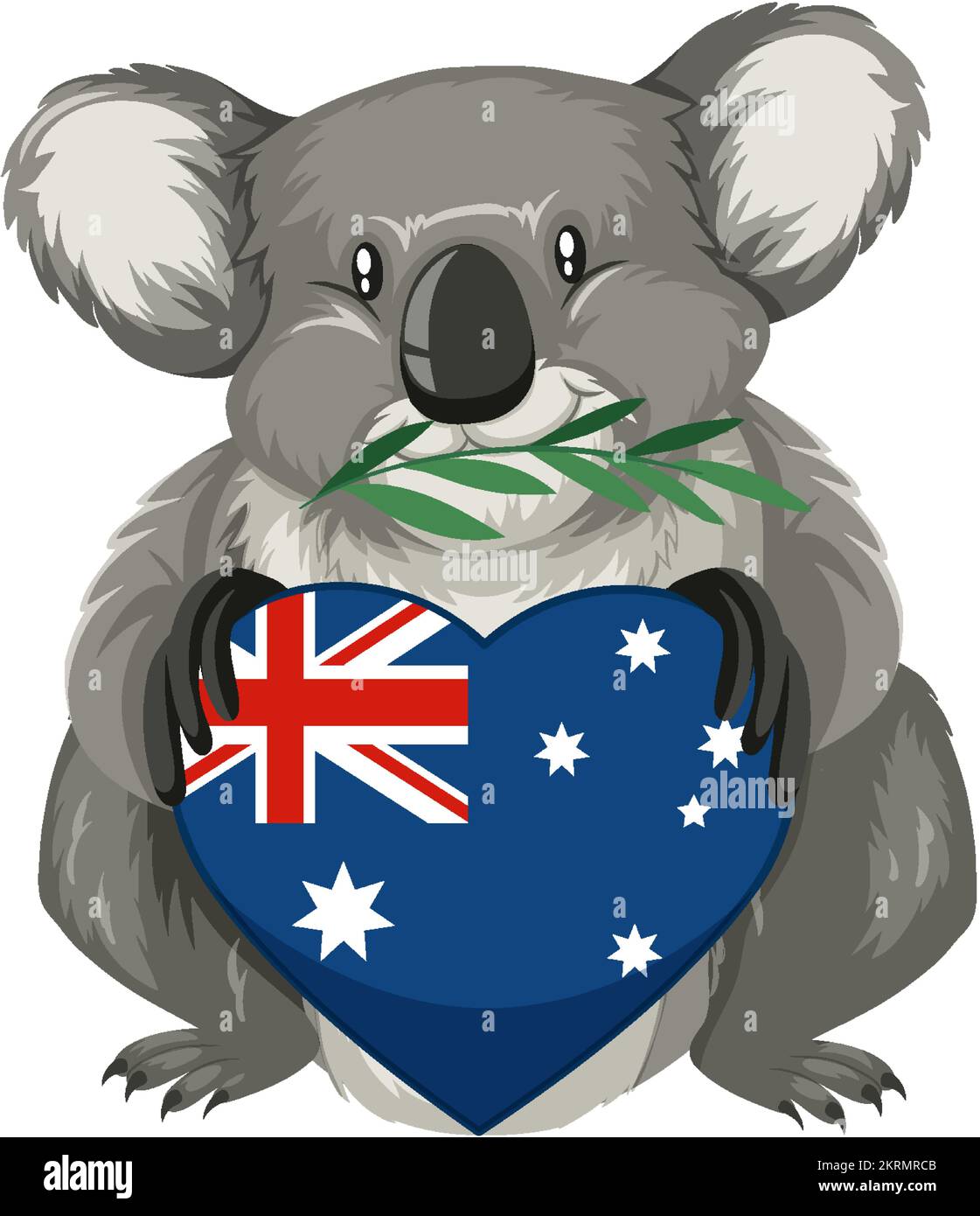 Koala Australia day vector concept illustration Stock Vector Image ...