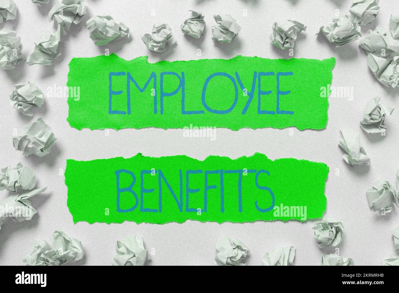 Conceptual caption Employee Benefits, Business overview indirect and ...