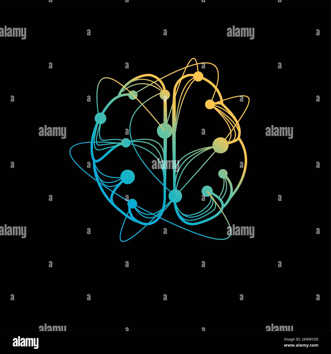 Brain logo design. Neurological logotype. Psychology . Consulting. Health and wellness. Open ...