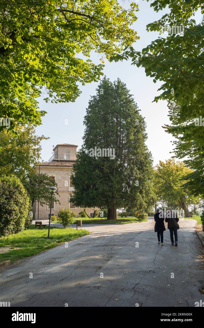 Villa Fermani Park, Corridonia, Marche, Italy, Europe Stock Photo - Alamy
