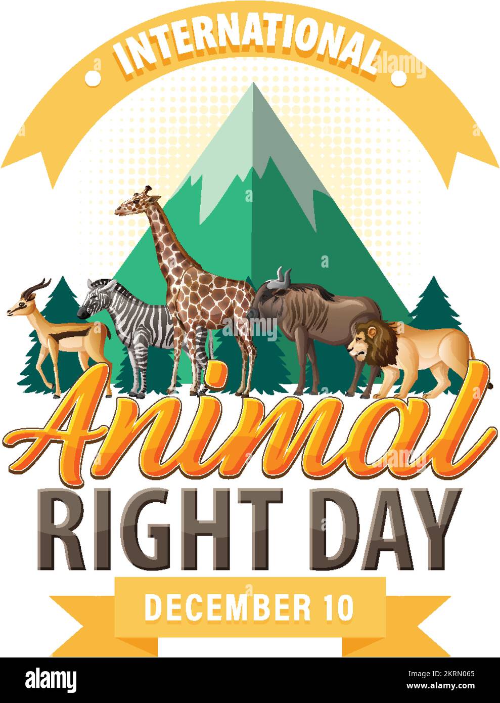 International Animal Rights Day Banner illustration Stock Vector Image ...