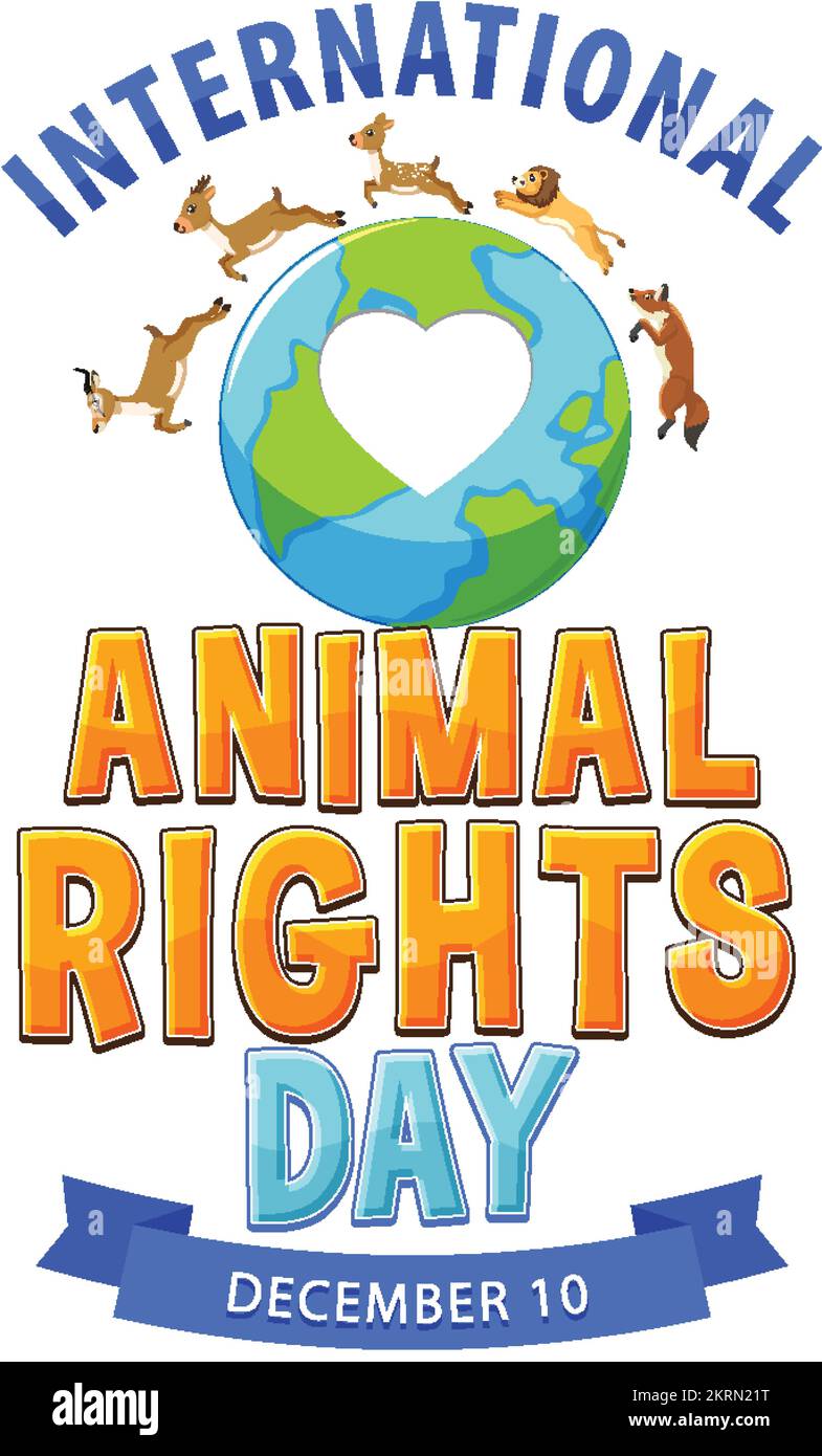 International Animal Rights Day Banner illustration Stock Vector Image ...