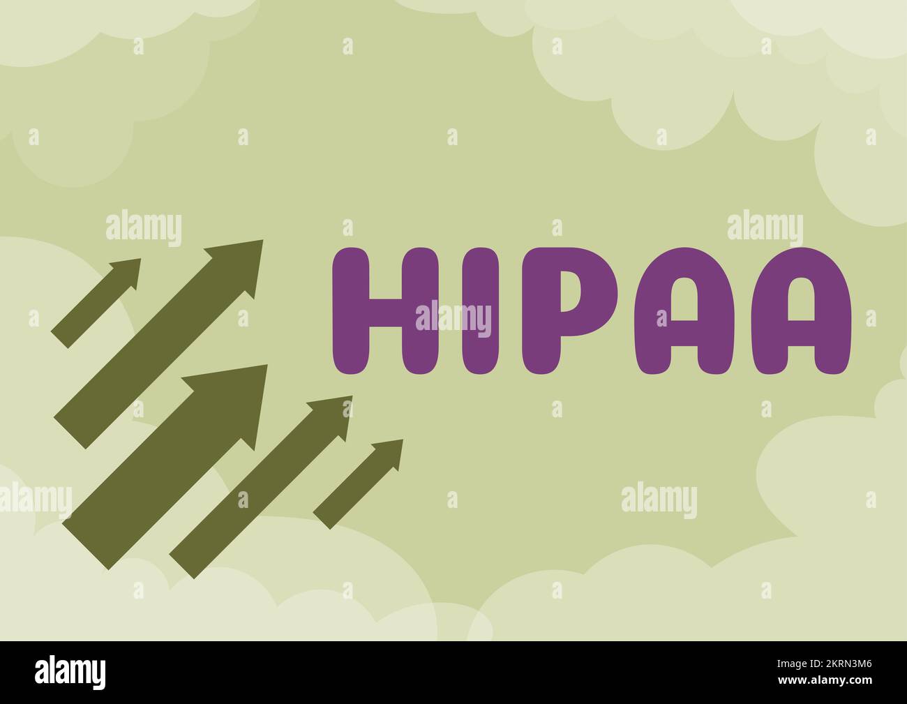Text caption presenting Hipaa, Word Written on Acronym stands for ...