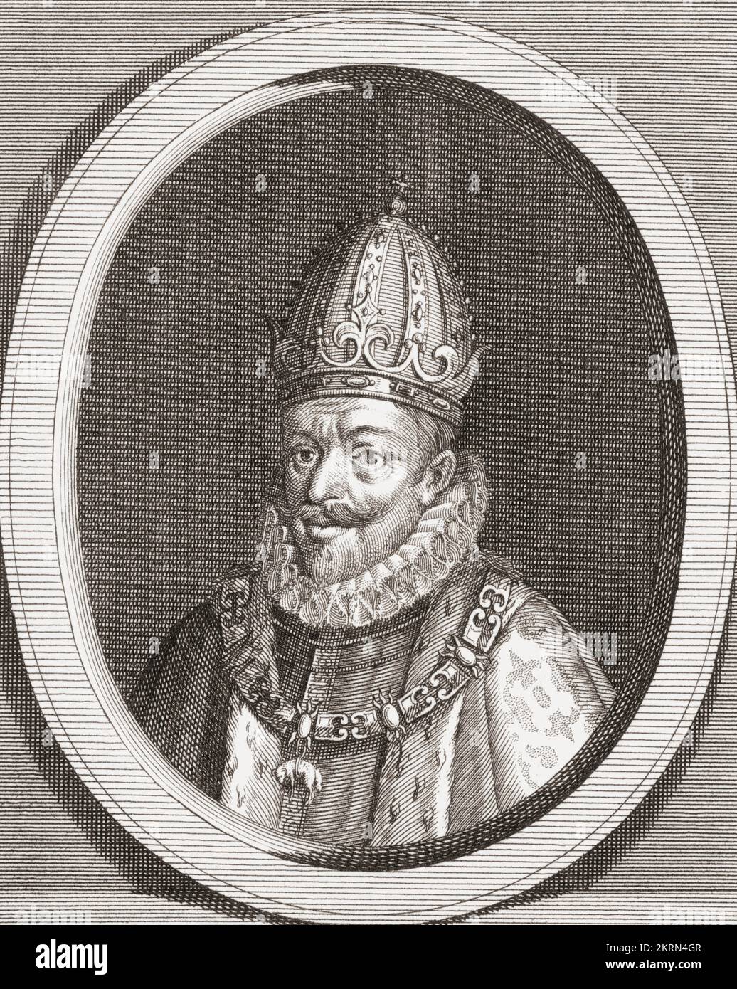 Matthias, 1557 - 1619. Holy Roman Emperor, King of Bohemia, Archduke of ...