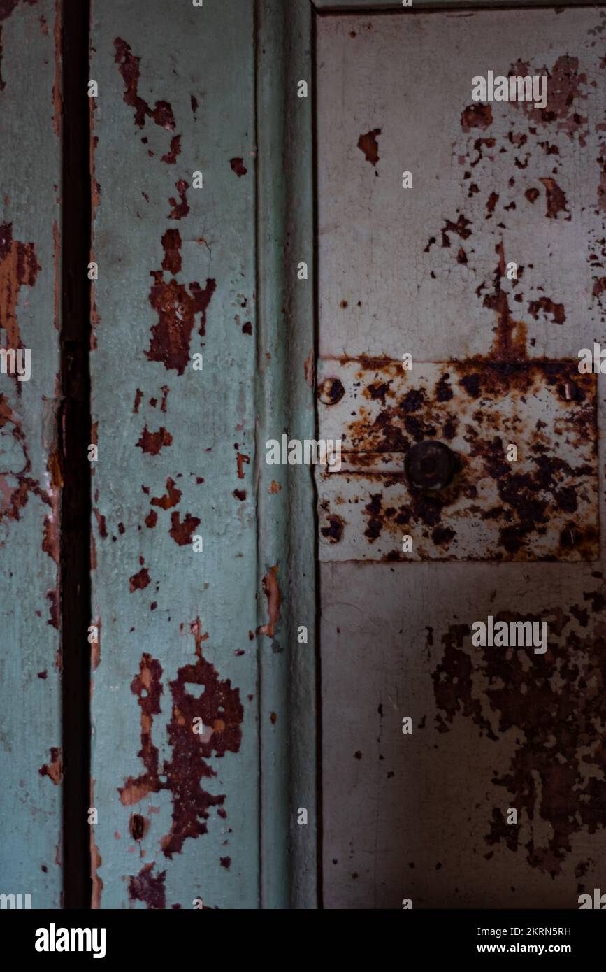 detail of colored door Stock Photo - Alamy