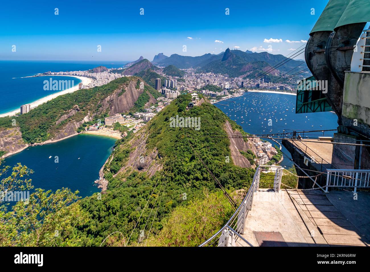 cable car in Brazil Rio de Janeiro Stock Photo - Alamy