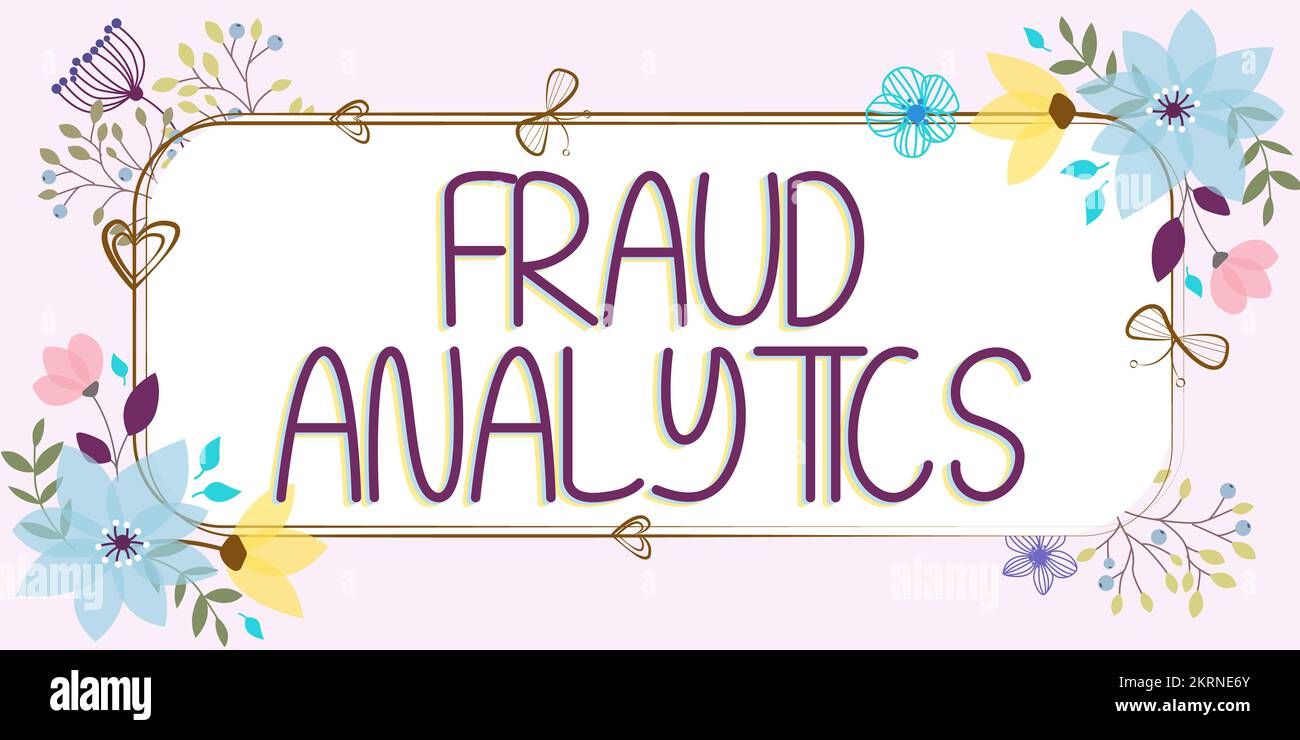 Writing displaying text Fraud Analytics, Business showcase ... Writing displaying text Fraud Analytics, Business showcase ...