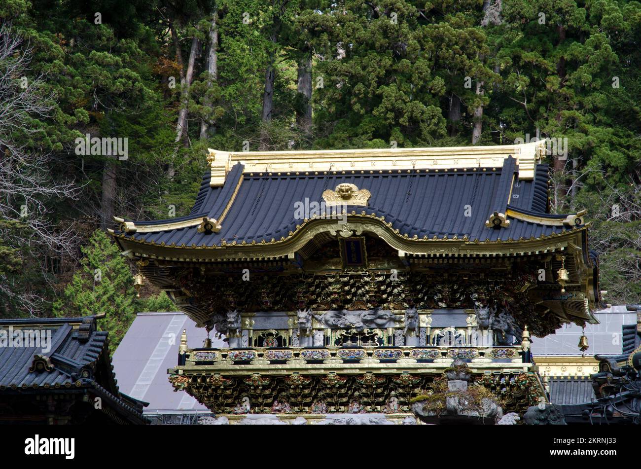 Yomeimon Gate of Tosho-gu Shrine. Nikko. Tochigi Prefecture. Japan ...
