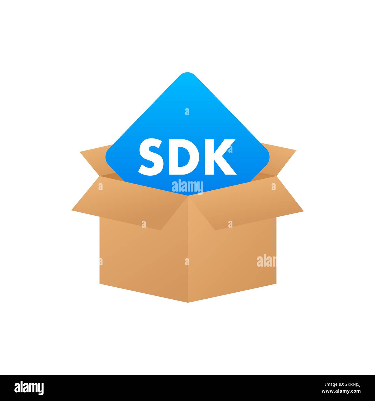 SDK - Software Development Kit icon. Vector stock illustration Stock ...