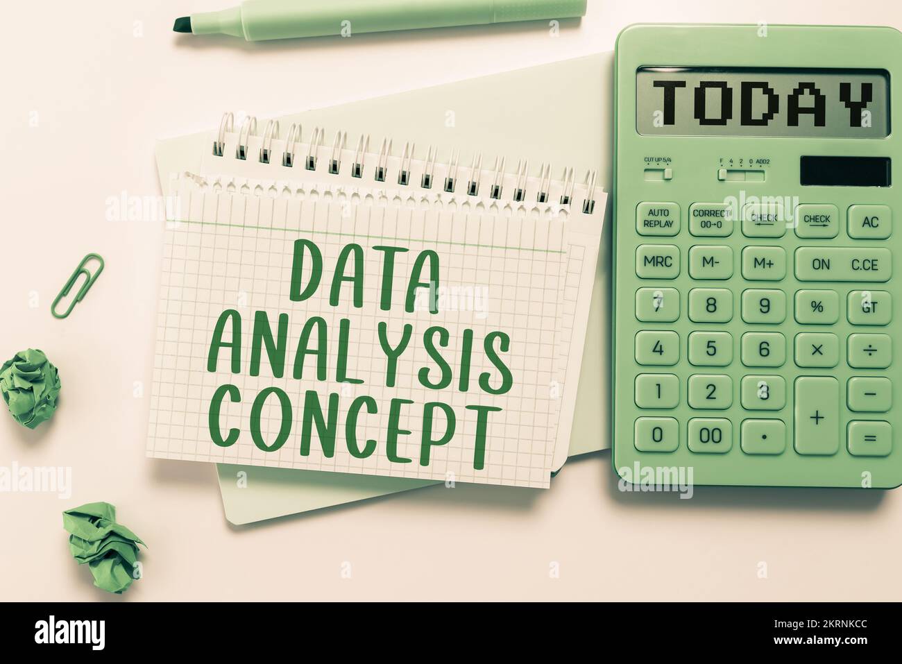 Handwriting text Data Analysis Concept, Concept meaning evaluating data ...