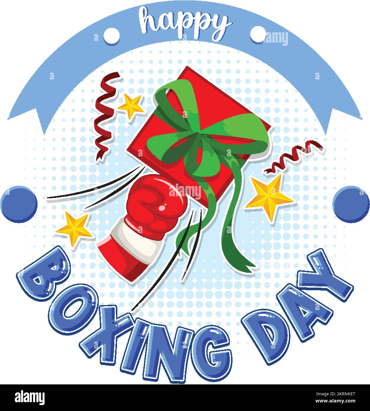 Boxing day font gift hi-res stock photography and images - Alamy