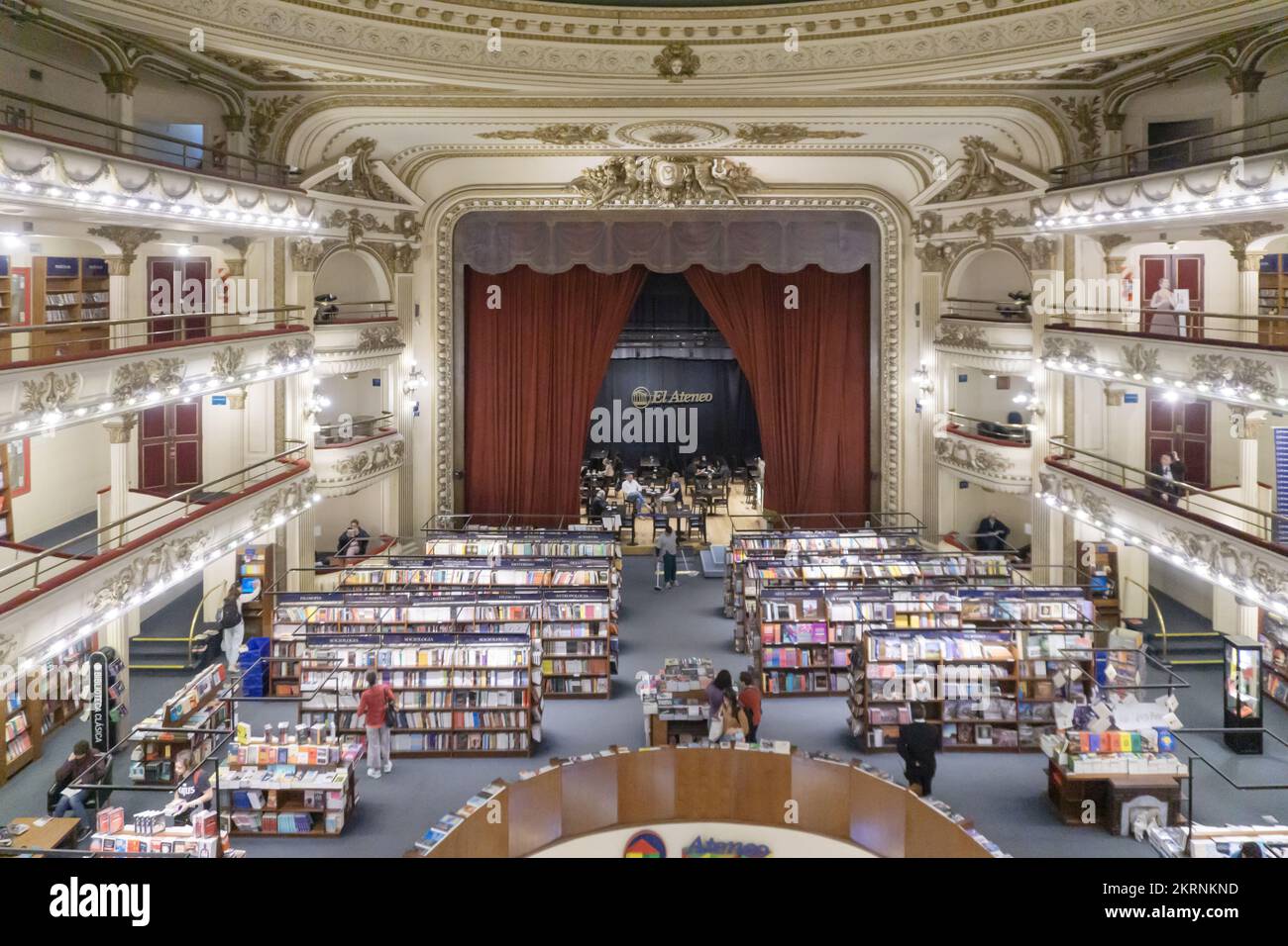 El Ateneo Grand Splendid library, Buenos Aires, South America ...