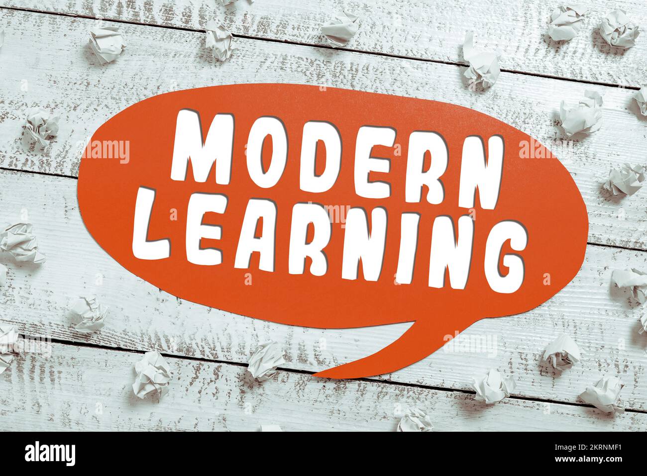 Conceptual display Modern Learning, Internet Concept flexible and agile ...