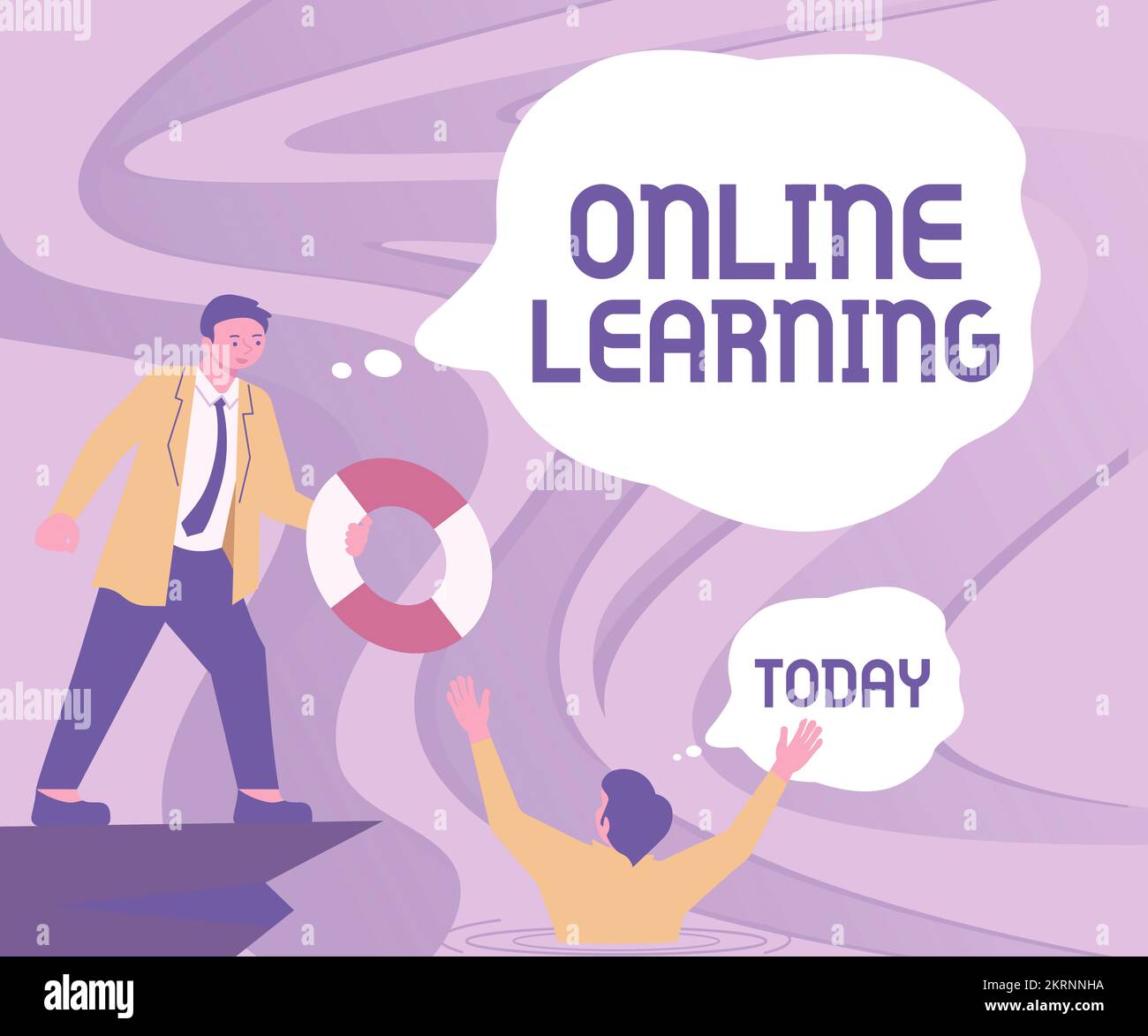 Hand writing sign Online Learning, Business idea educational tool based ...