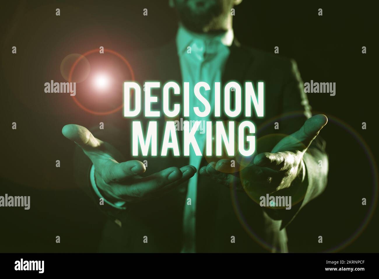 Hand writing sign Decision Making, Business idea process of making ...