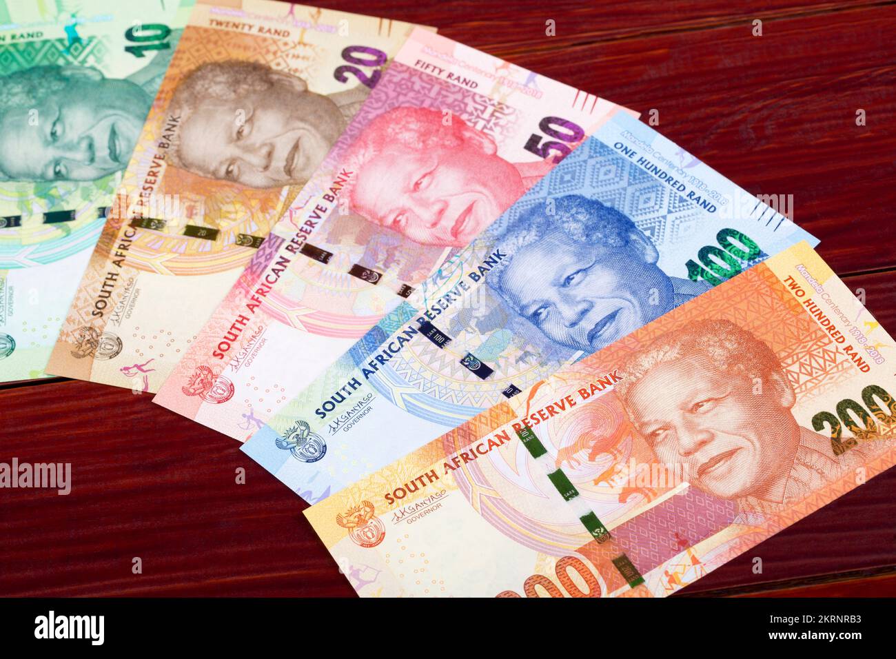 South African money - rand a business backround Stock Photo - Alamy