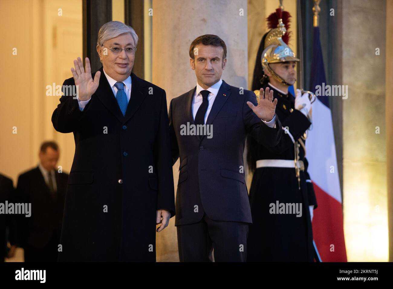 Relation between kazakhstan and france hi-res stock photography and ...