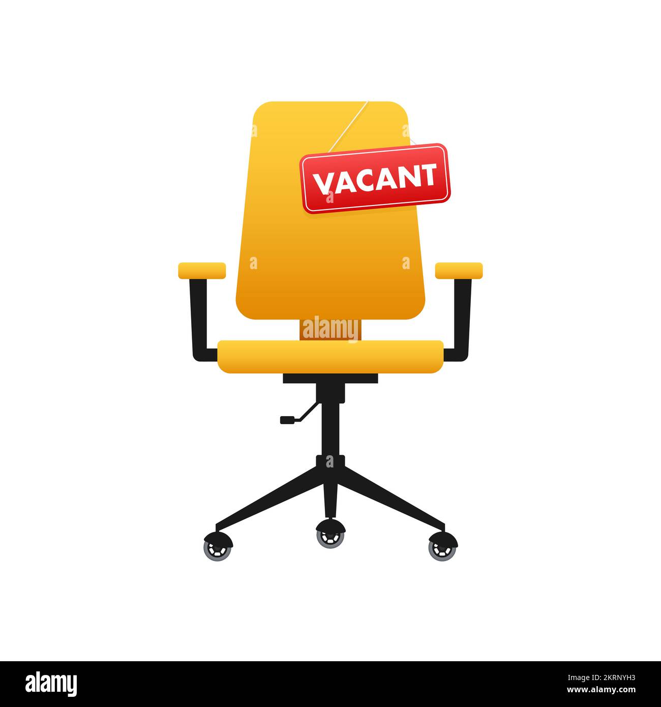 We are hiring label. Join Our Team. Office Chair, Vacant. Vector stock ...
