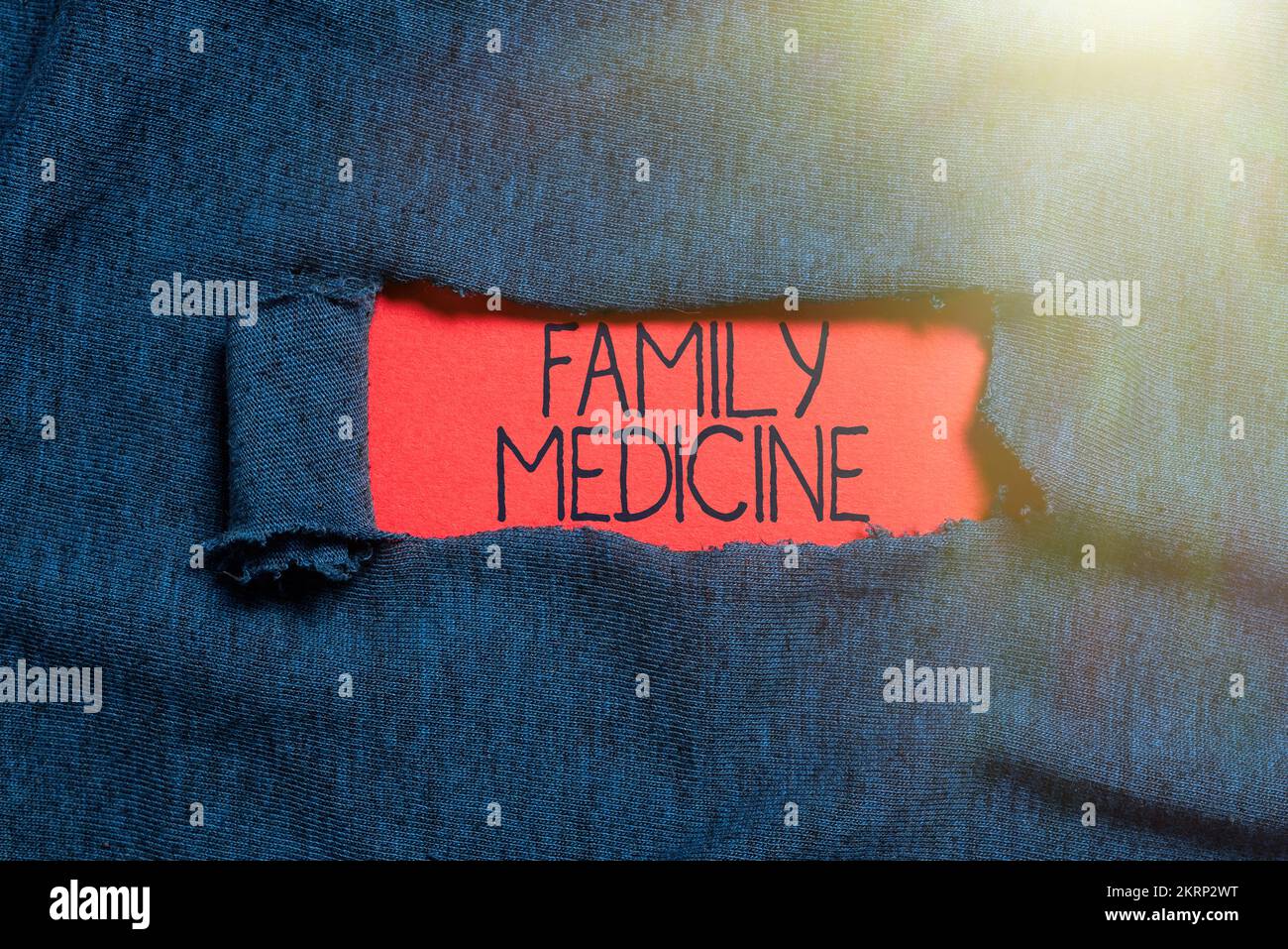 Sign displaying Family Medicine, Word for designed to provide basic ...