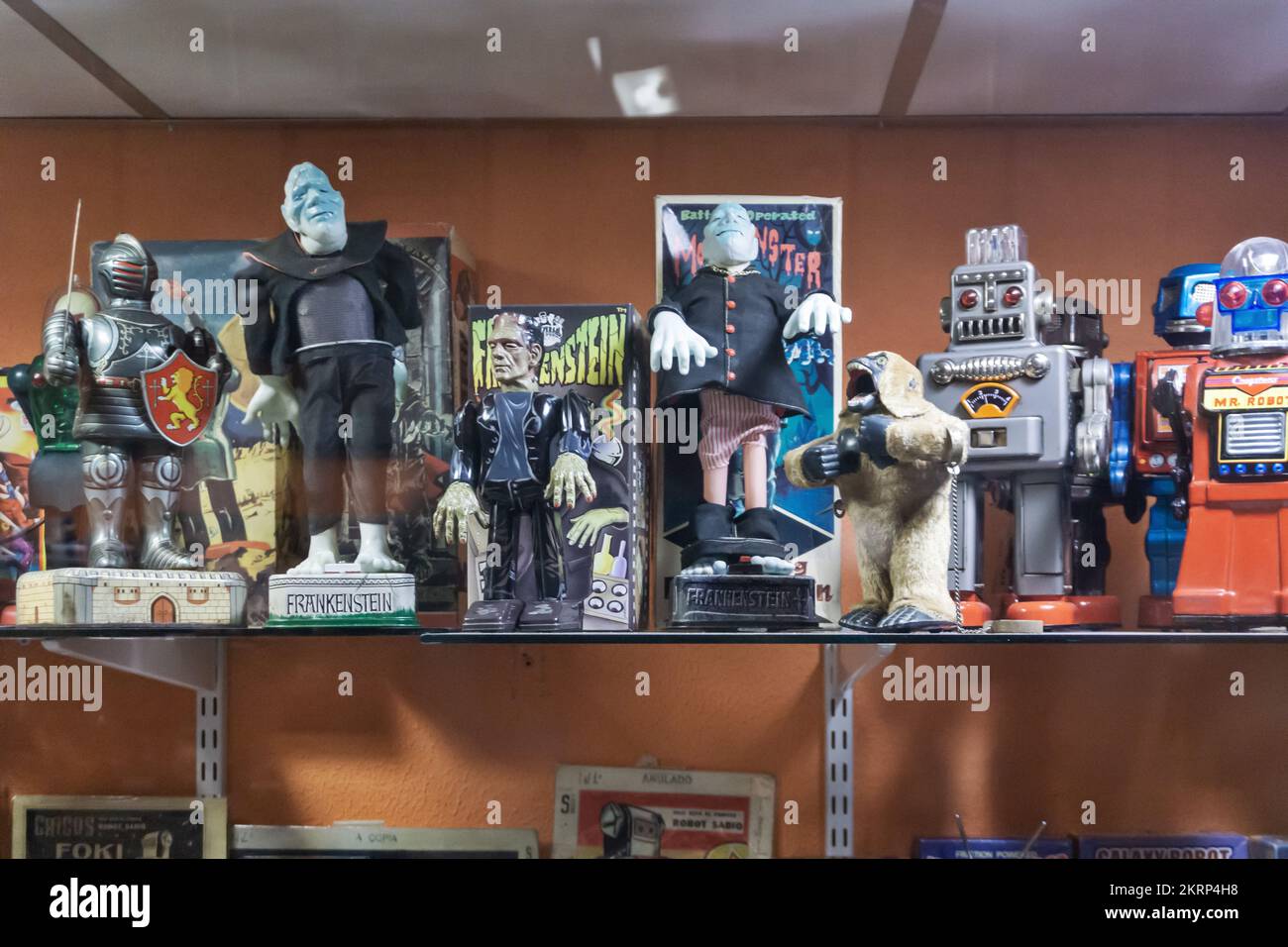 Av. del Libertador street, Argentine Toy Museum, El Calafate, Santa ...