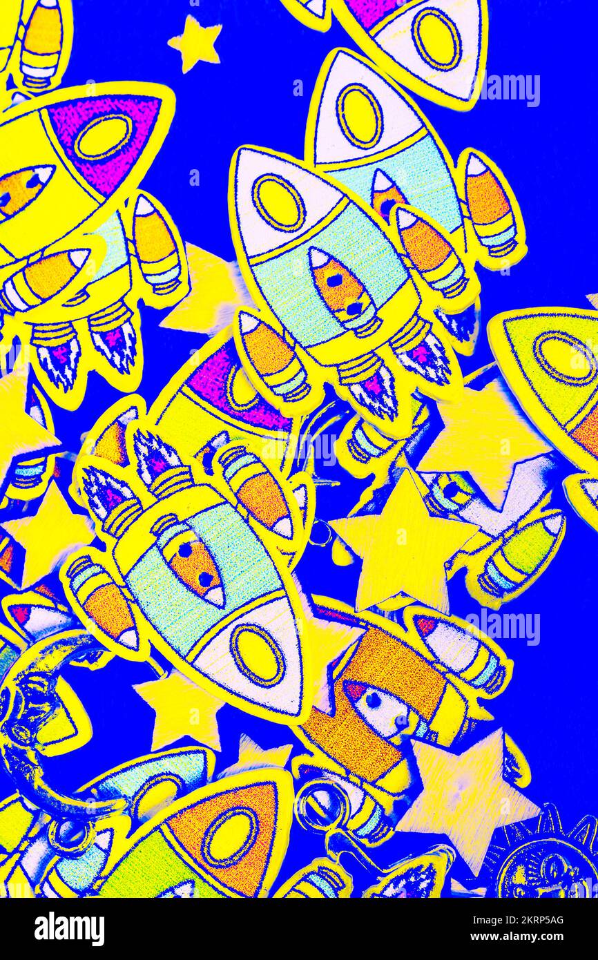 Spacecraft poster hi-res stock photography and images - Alamy