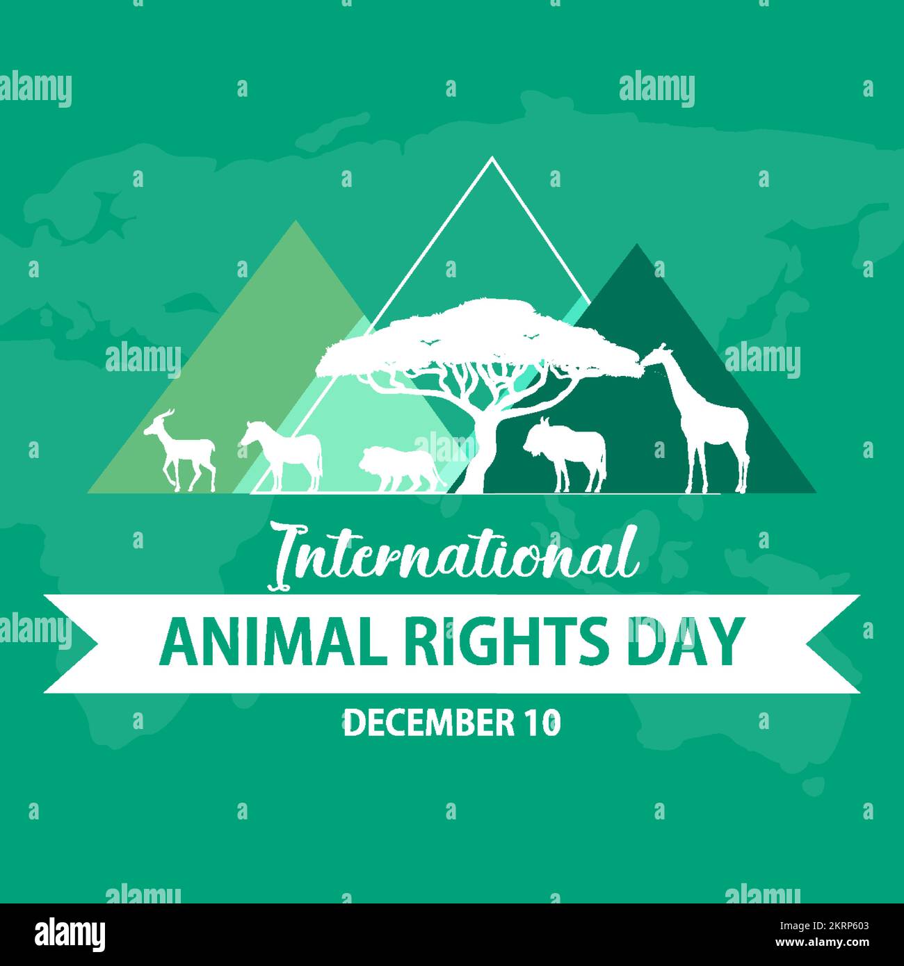 International Animal Rights Day Banner illustration Stock Vector Image ...