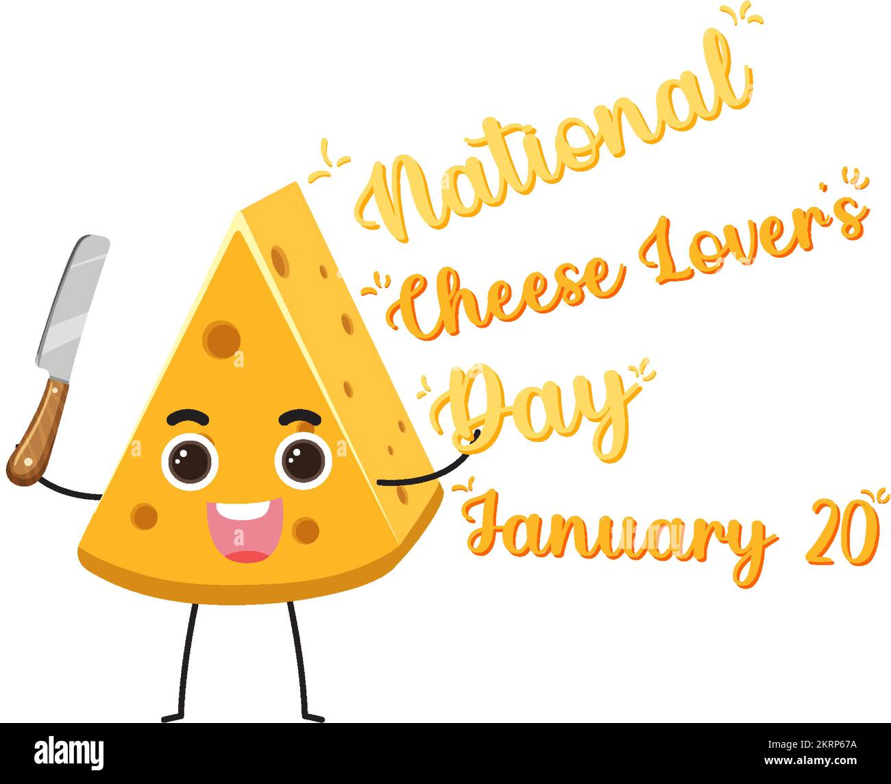 Cheese lovers day Stock Vector Images - Alamy