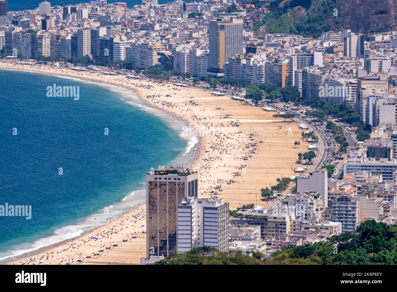 Copacabana beach in brazil rio hi-res stock photography and images - Alamy