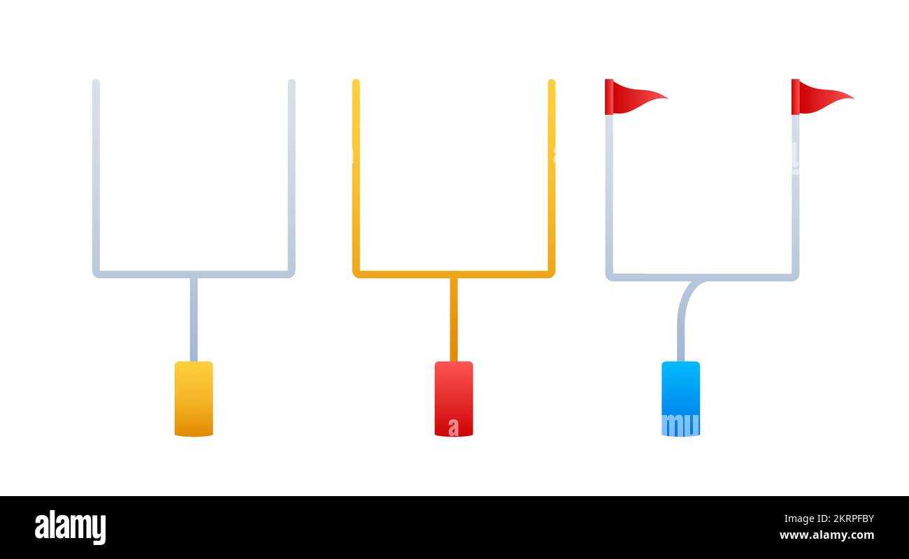 Football stadium american side view Cut Out Stock Images & Pictures - Alamy