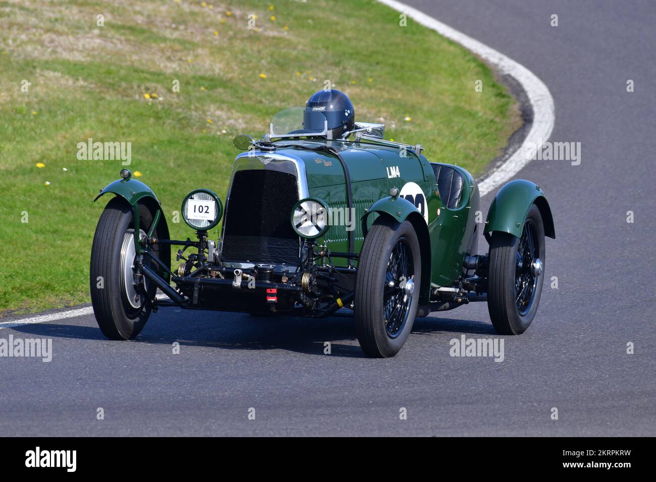 Aston martin team car lm4 hi-res stock photography and images - Alamy