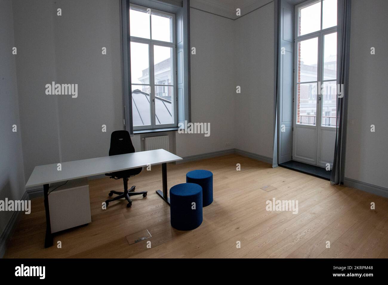 Illustration picture shows the opening of the Climate Center on Tuesday ...