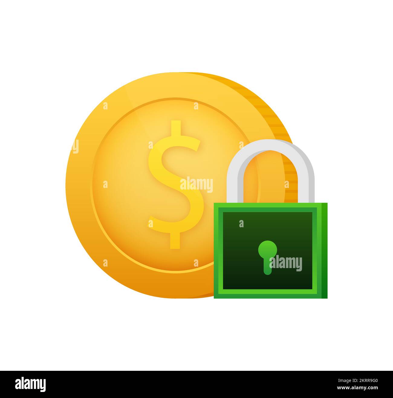 Fixed Income and costs. Budget icon. Vector stock illustration Stock ...