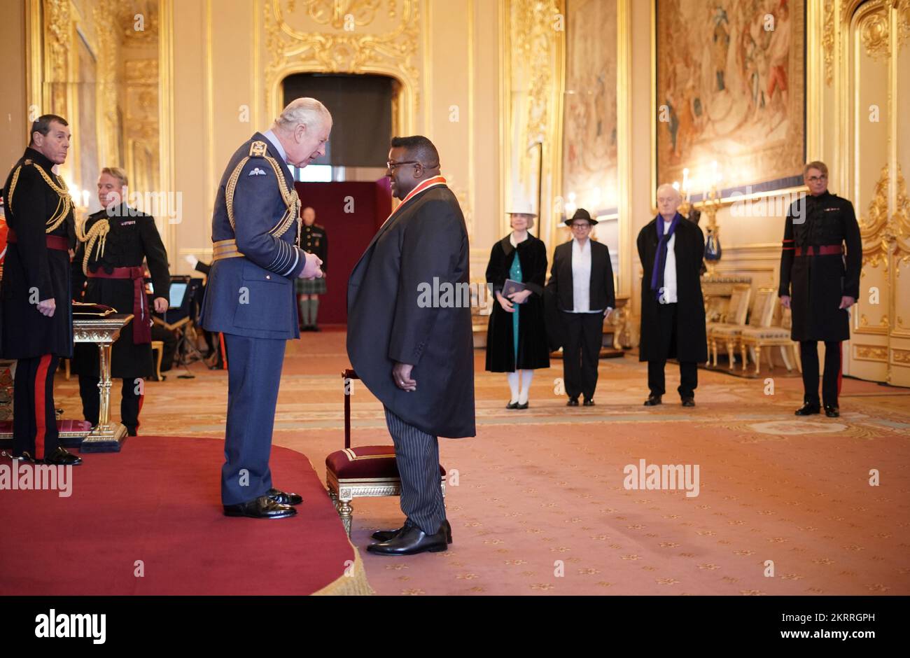 Professor Sir Isaac Julien, artist and film maker, from London, is made ...