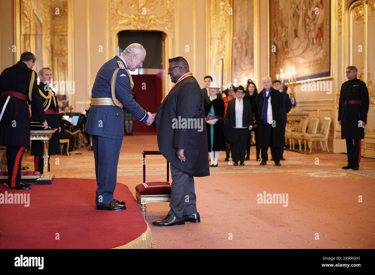 Professor Sir Isaac Julien, artist and film maker, from London, is made ...
