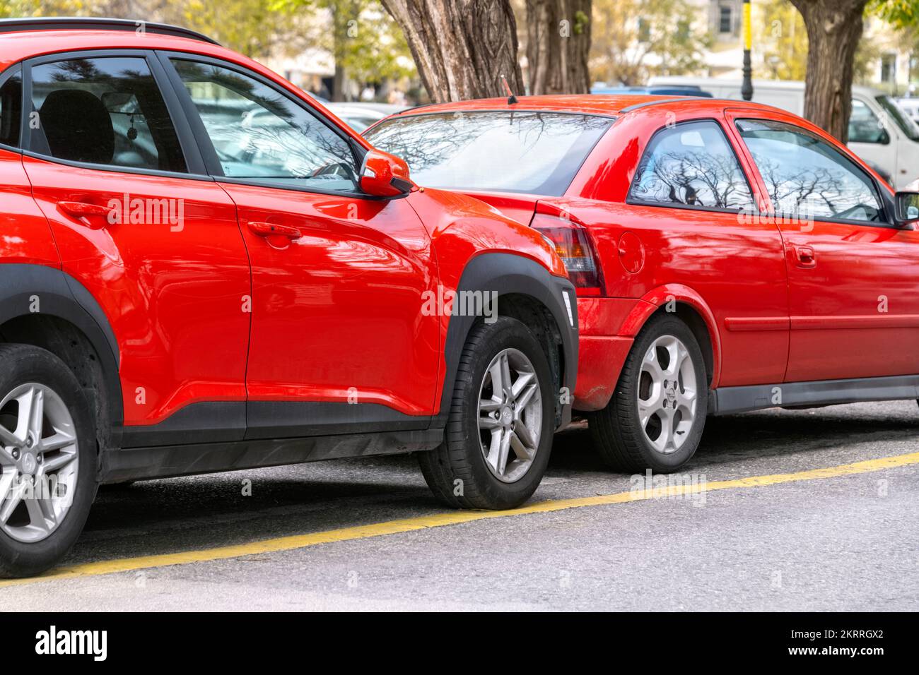 Crazy car parking hi-res stock photography and images - Alamy