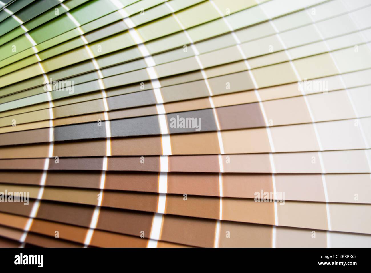 Paint samples colors swatch, interior design. Abstract earth colors ...