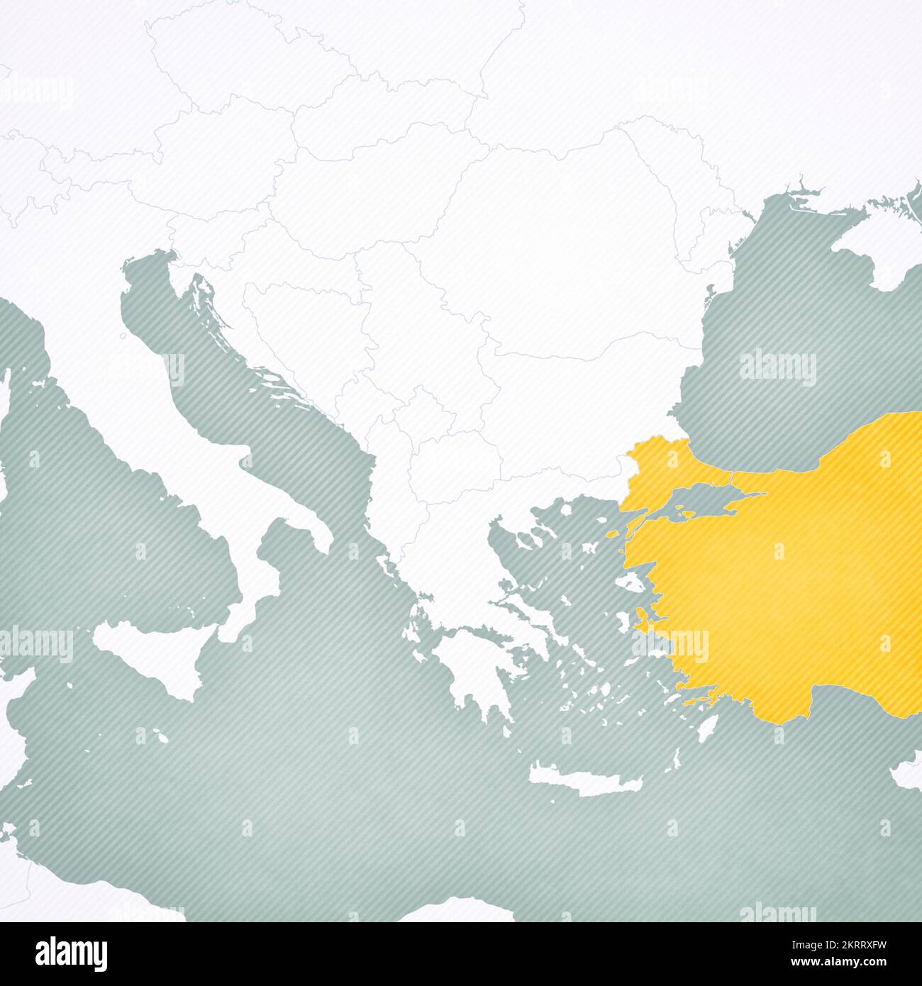 Where Is The Balkan Peninsula Located On A Map