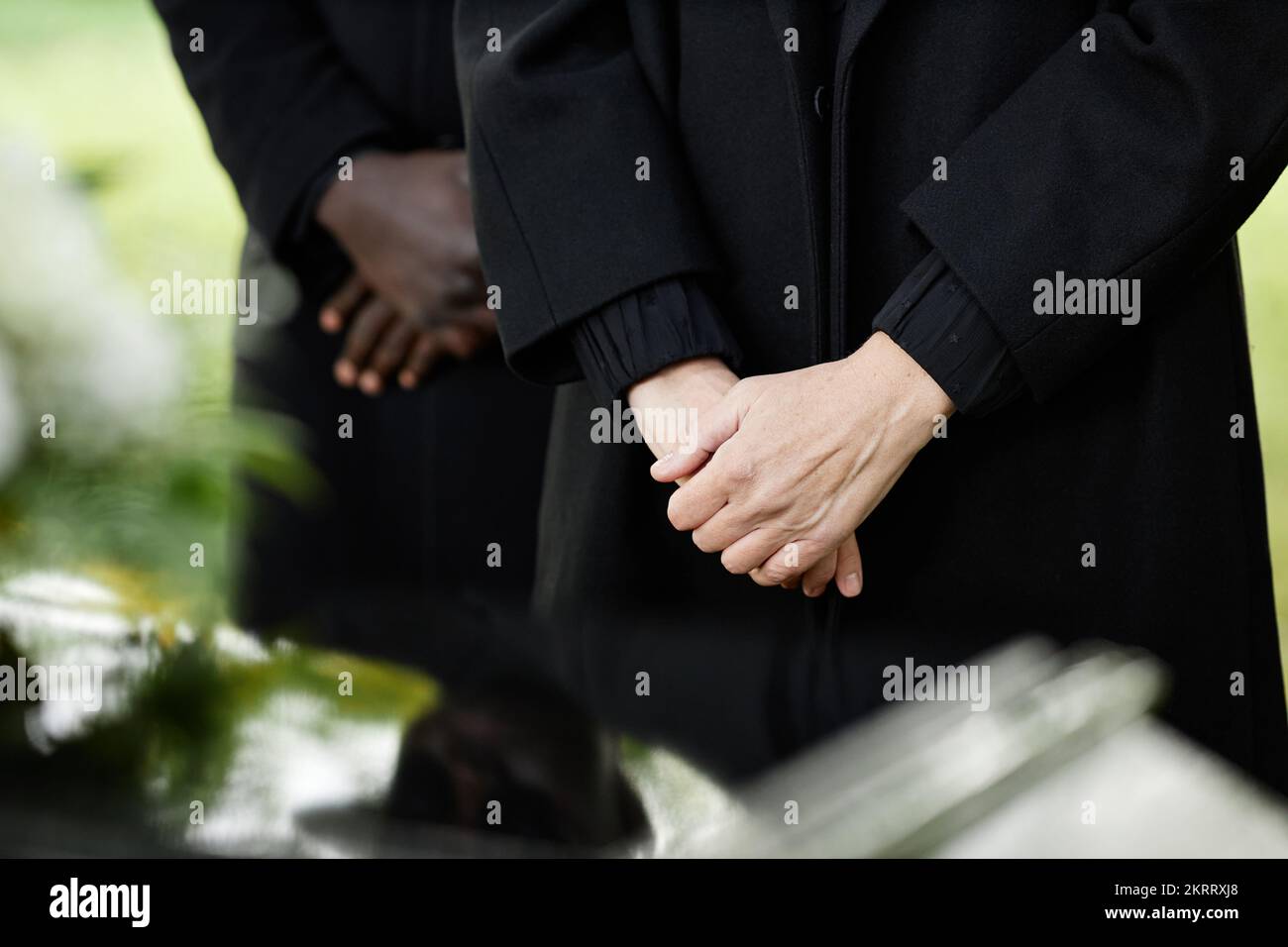 Coffin hands hi-res stock photography and images - Alamy