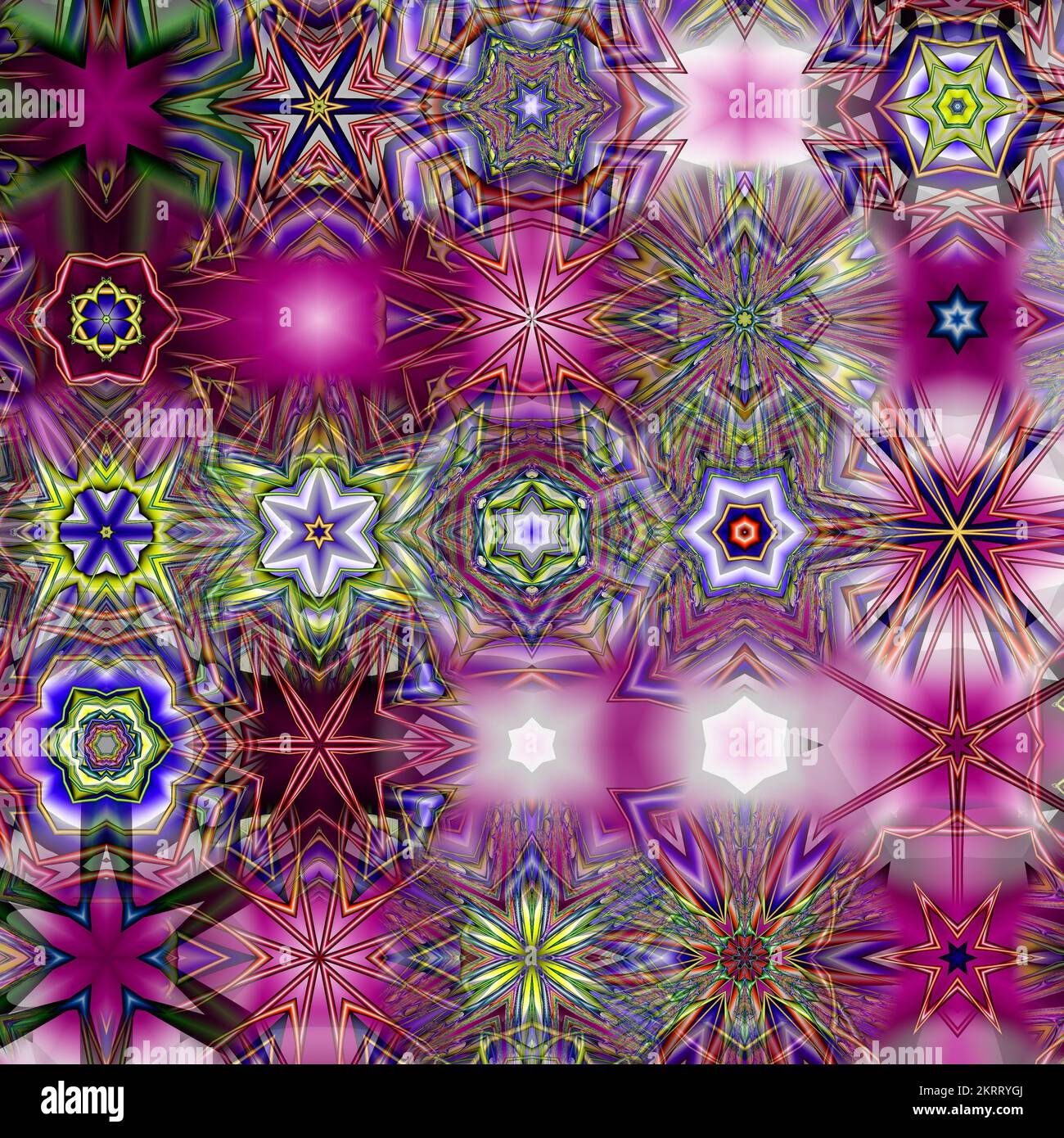 Abstract Computer generated Fractal design. A fractal is a never-ending ...