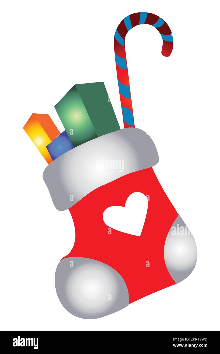 Santa claus boots decoration hi-res stock photography and images - Alamy