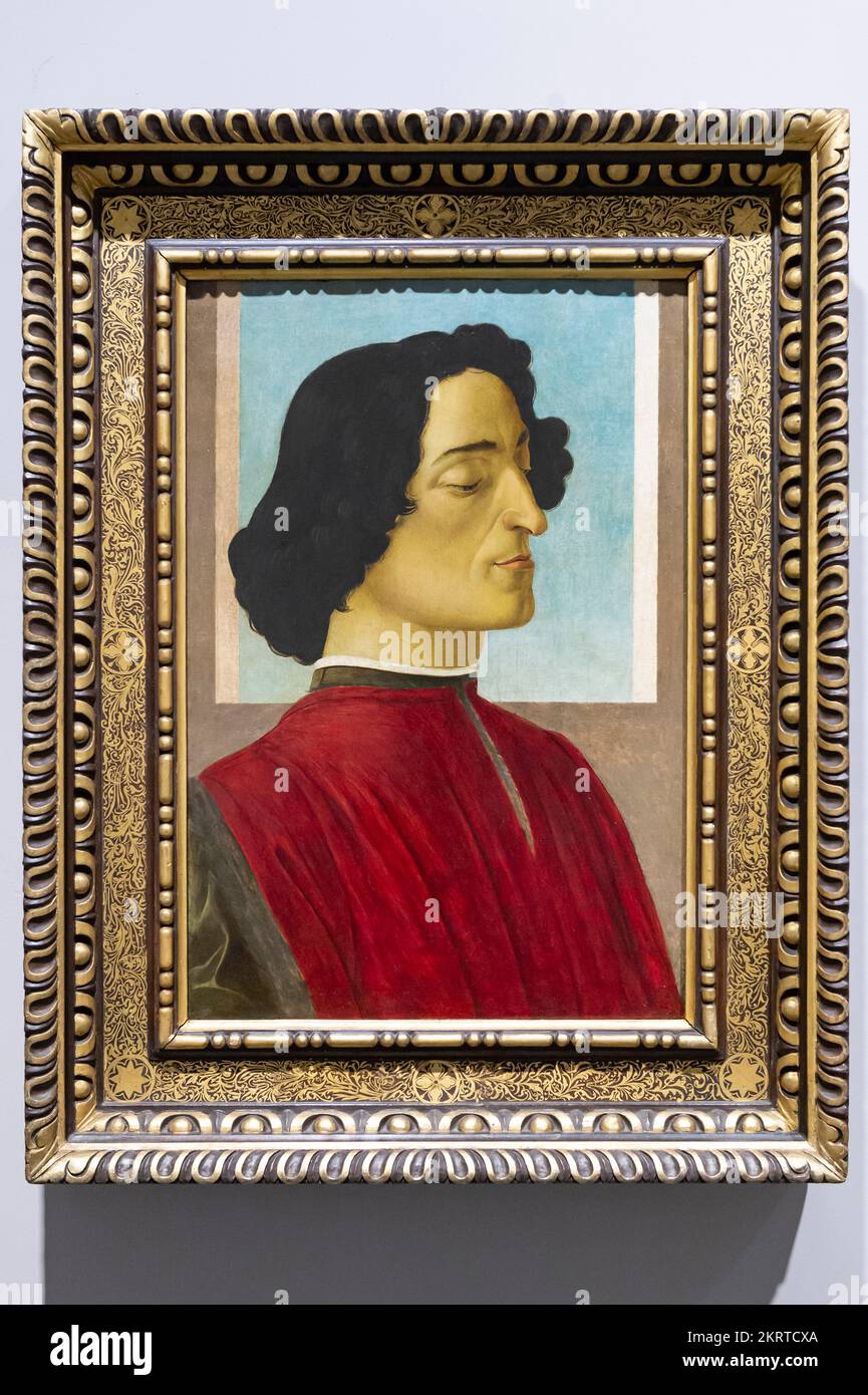 accademia carrara art gallery: giuliano de' medici, sandro botticelli ...