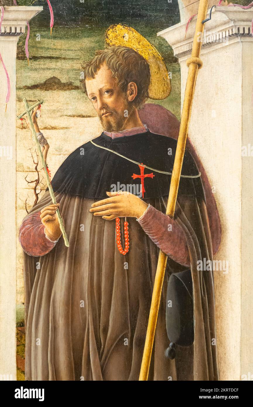 accademia carrara art gallery: sant'alessio, giorgio schiavone, 1458 ...