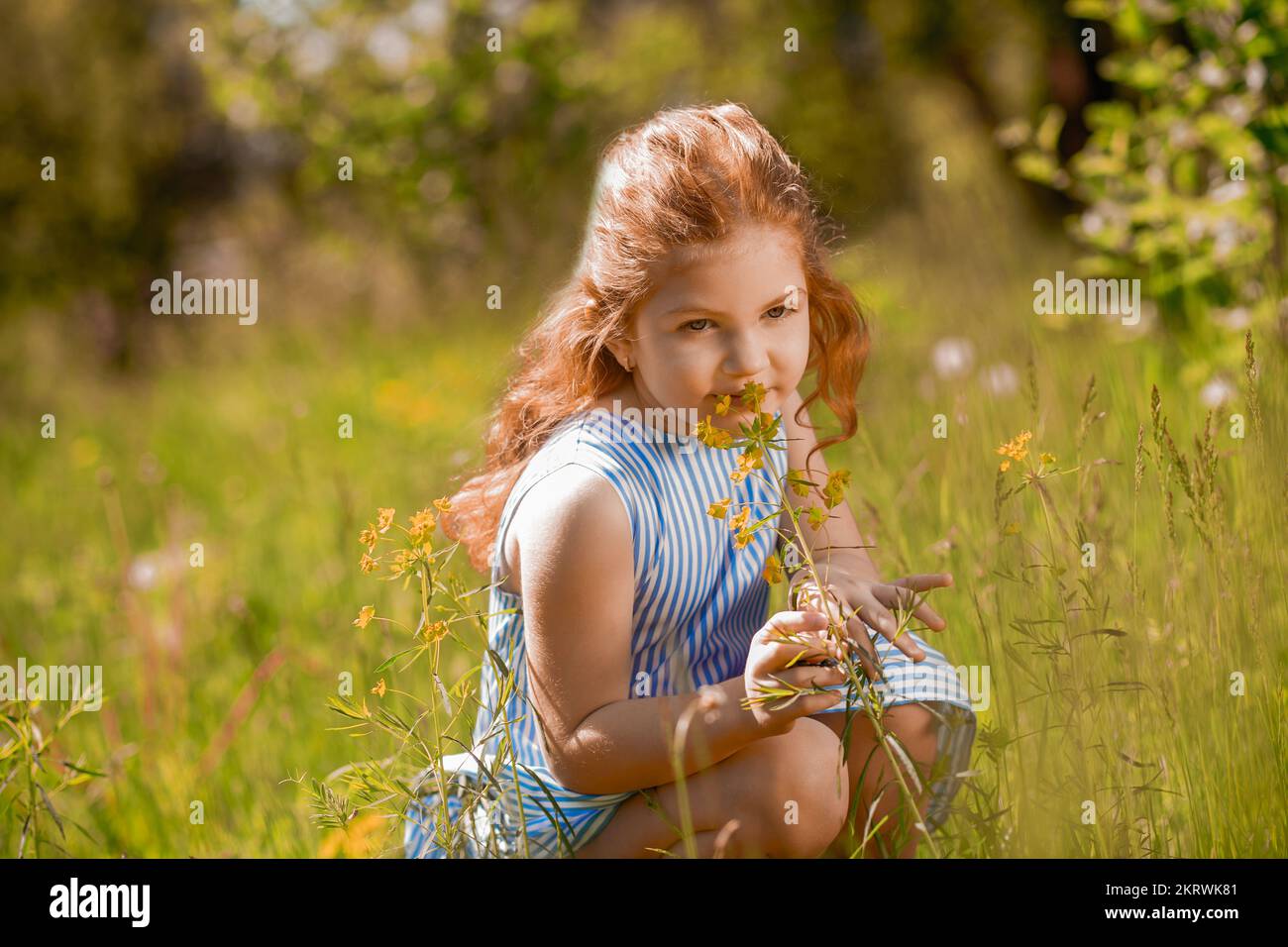 Ginger haired child hi-res stock photography and images - Alamy
