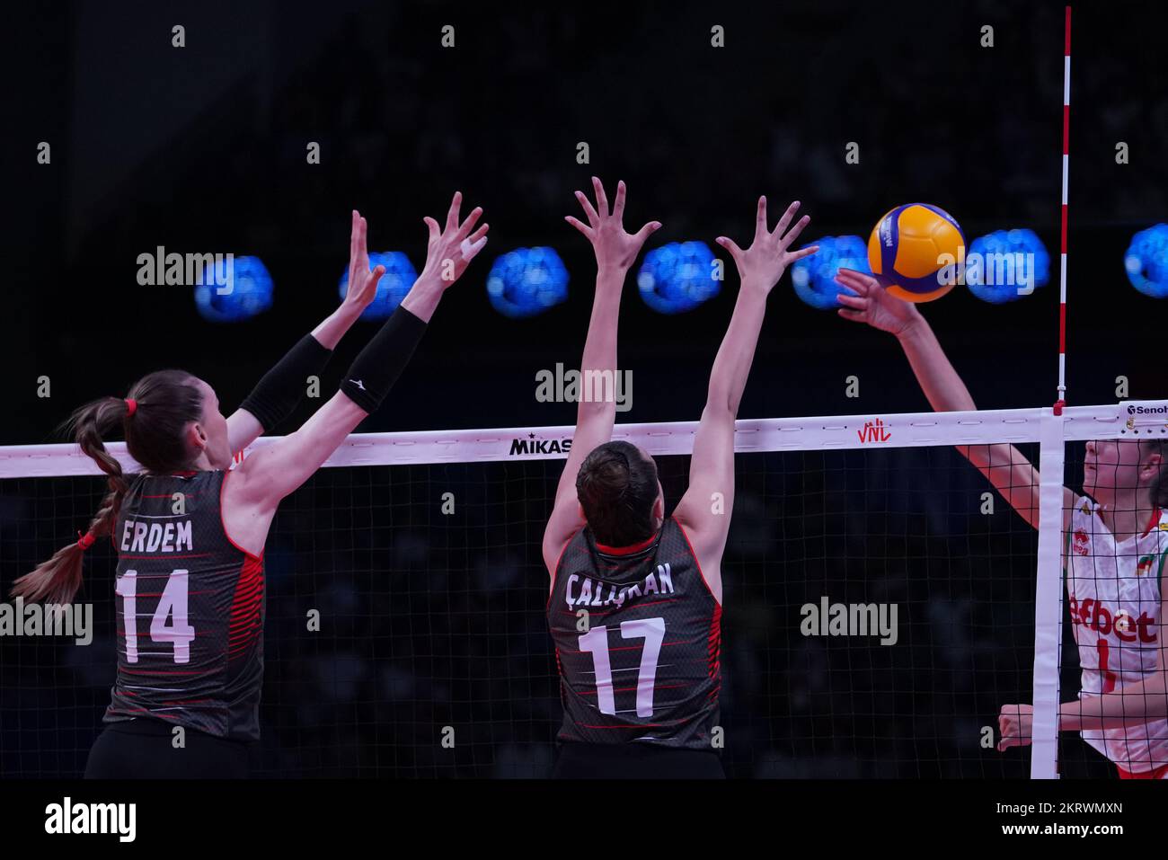 ANKARA, TURKIYE - JUNE 04, 2022: Erdem Dundar Eda and Caliskan Sila in ...