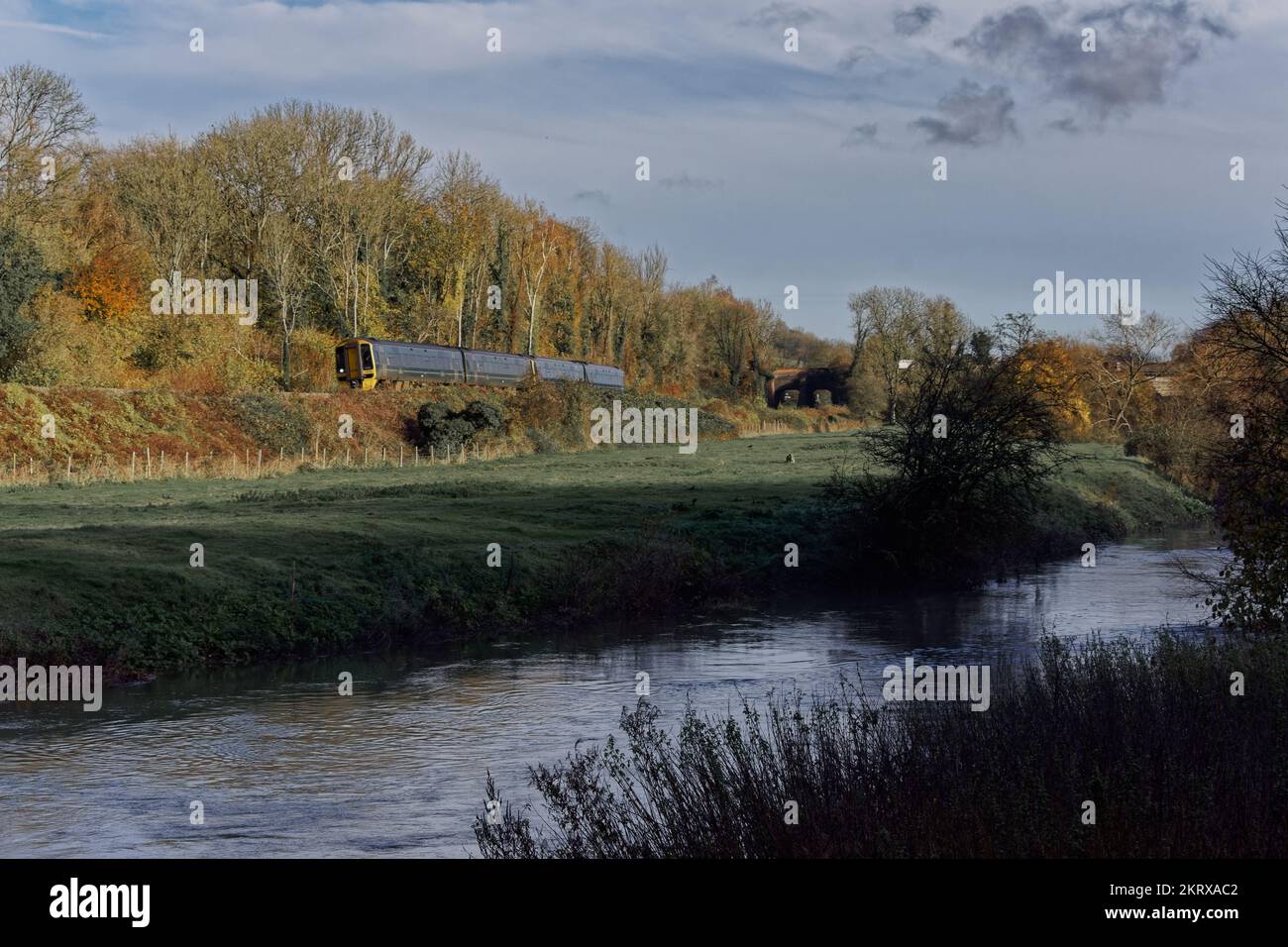 Late autumn at Avoncliff Stock Photo - Alamy
