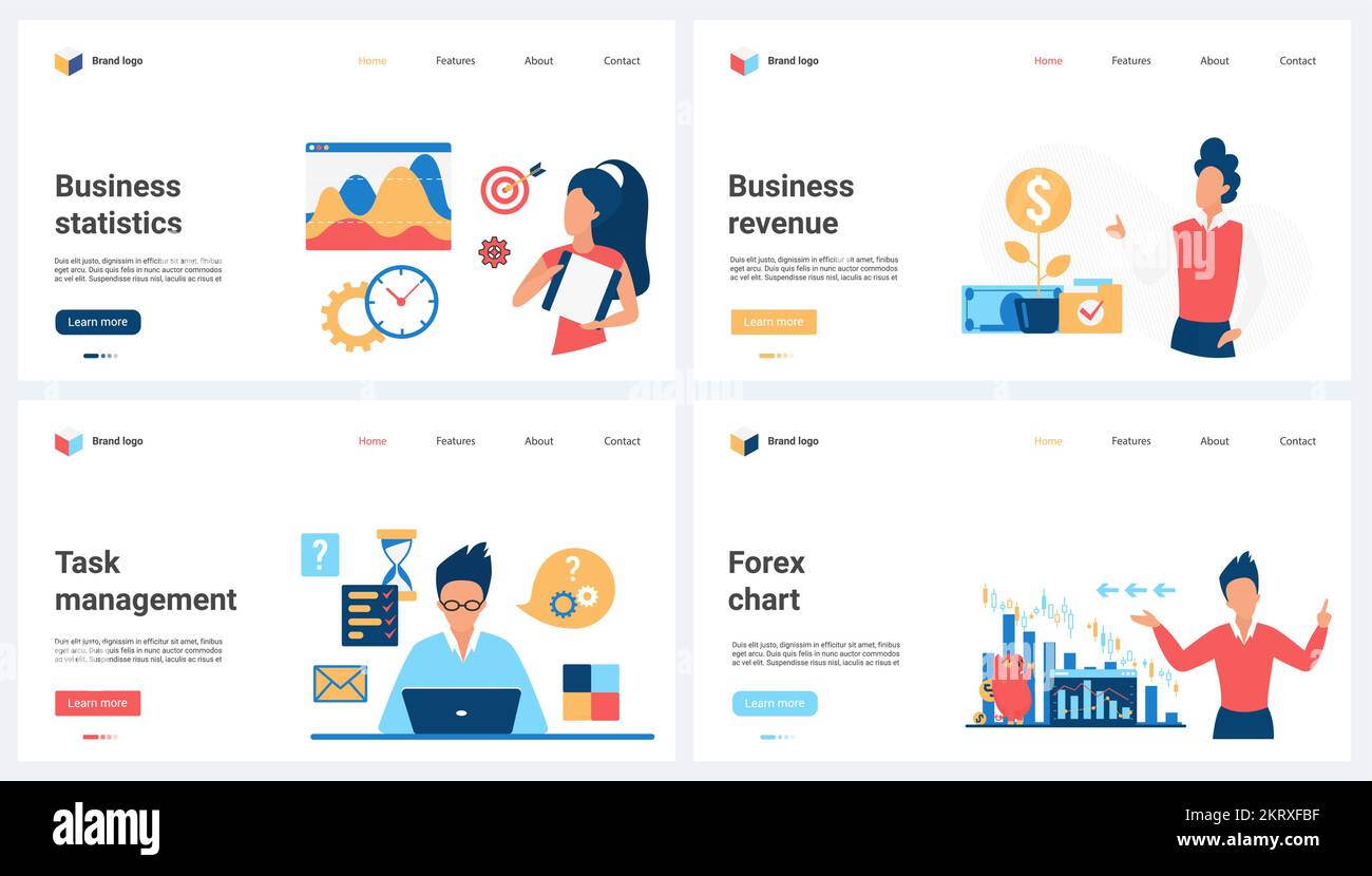 Business revenue and analysis of financial data statistics, task ...