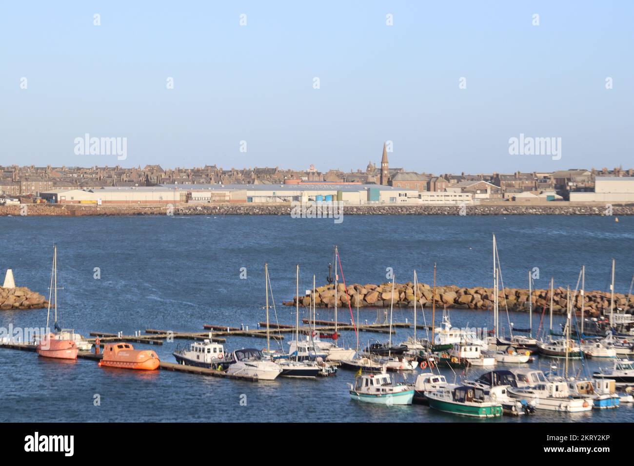 Peterhead bay marina hi-res stock photography and images - Alamy
