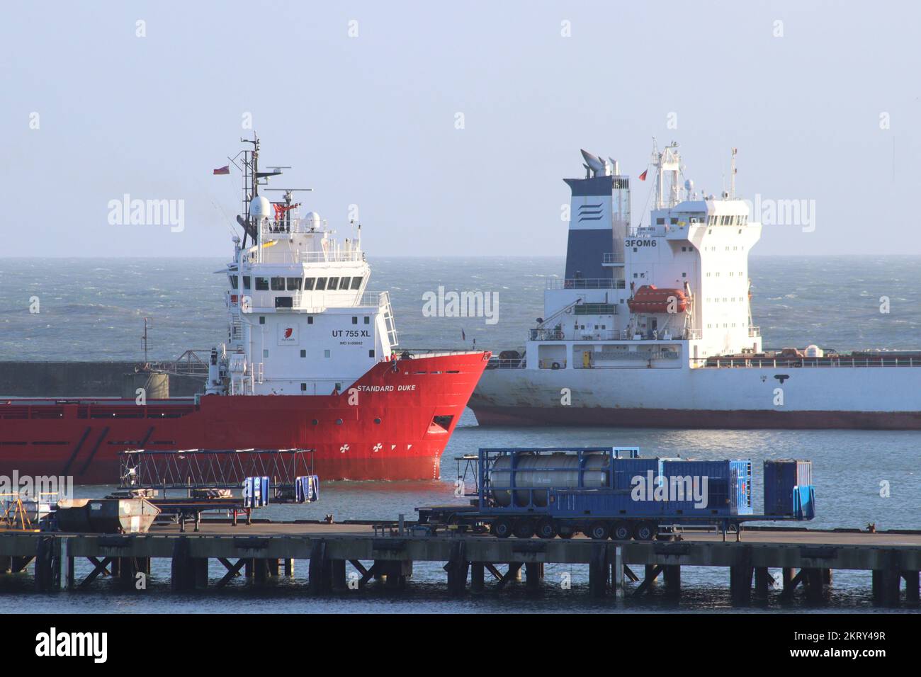 Supply base peterhead hi-res stock photography and images - Alamy